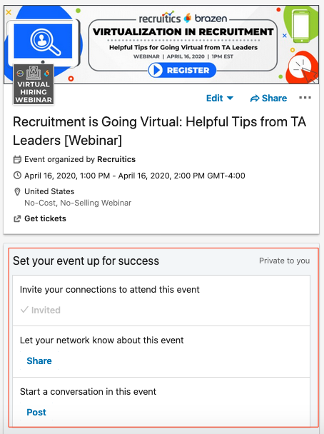 LinkedIn Virtual Events Solution: What You Need to Know